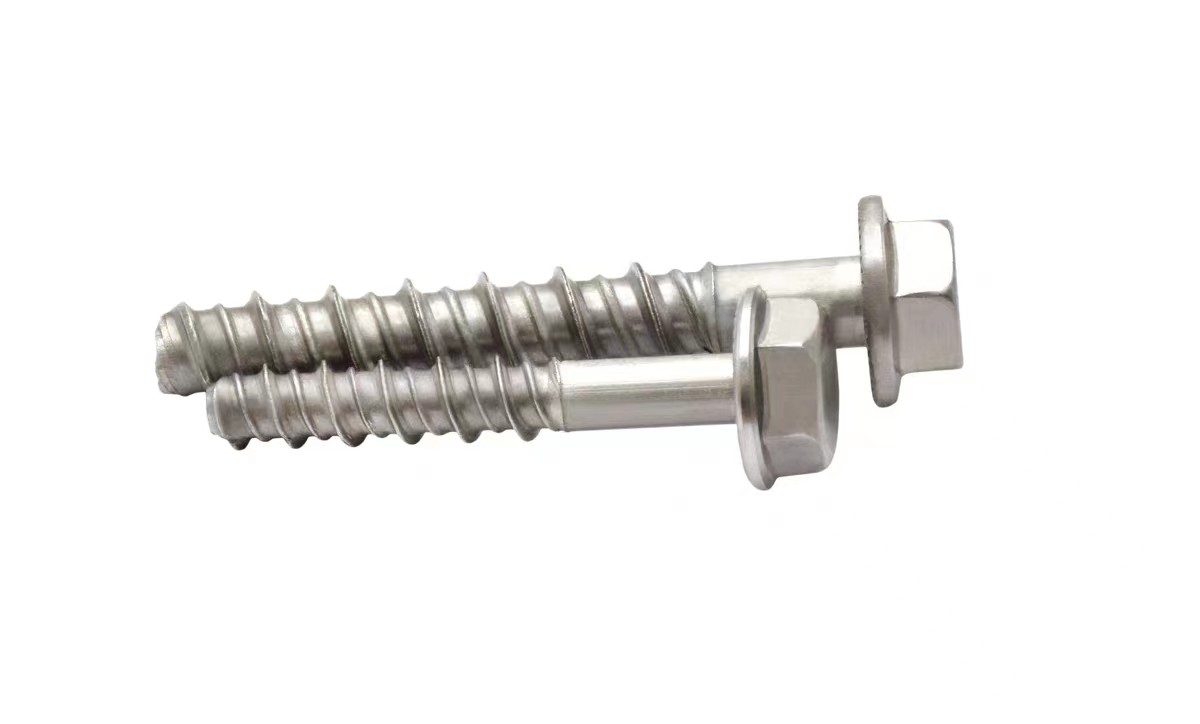 SS316 Hex Flange Head Cut Bottom Anchor Bolt Concrete Cement Self ...